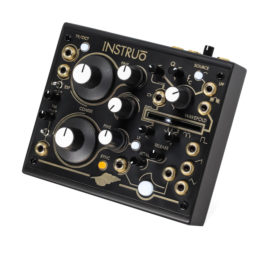 Instruo Seashell Hybrid Desktop Semi-Modular Synthesizer – Nightlife Electronics