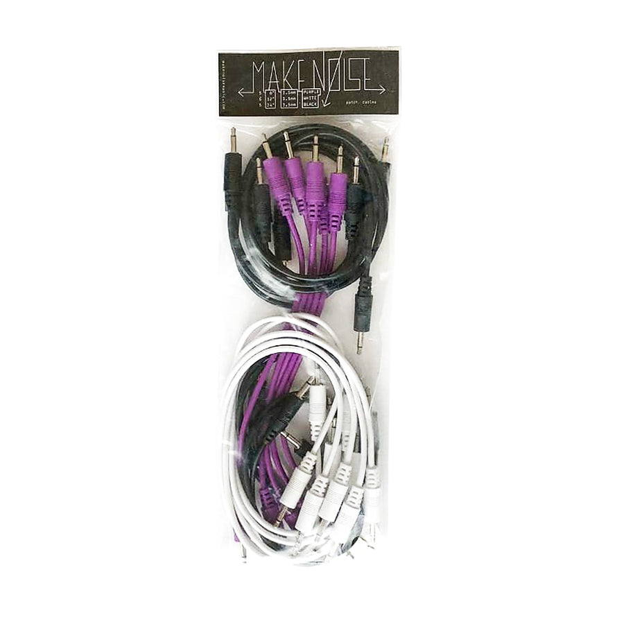 Make Noise Assorted Patch Cables - 15 Pack – Nightlife Electronics