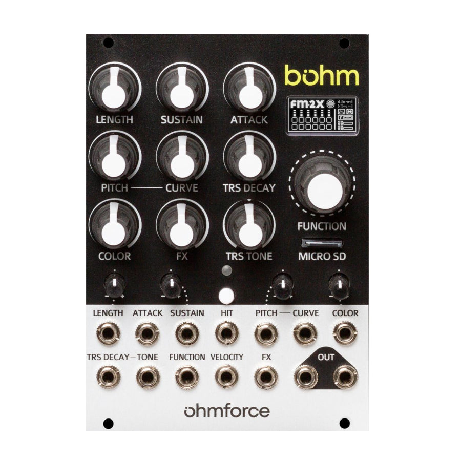 Ohm Force Bohm Kick Drum Synthesizer Module – Nightlife Electronics