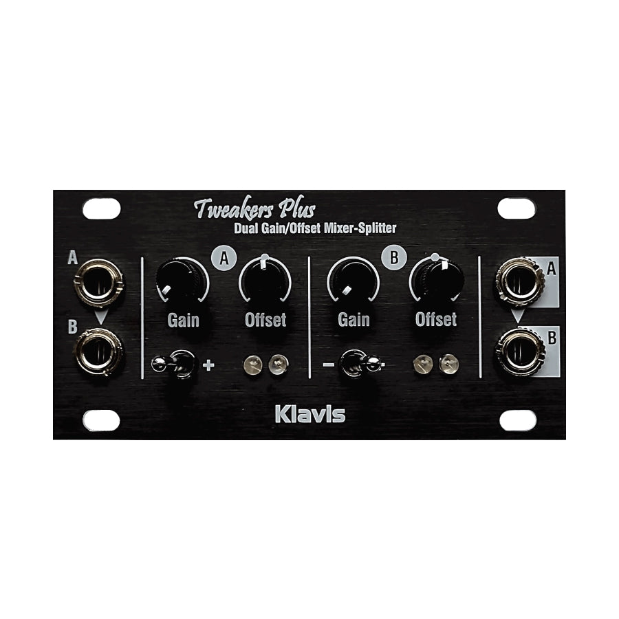 Klavis Tweakers Plus dual gain/offset/polarity/mute CV processor module ...
