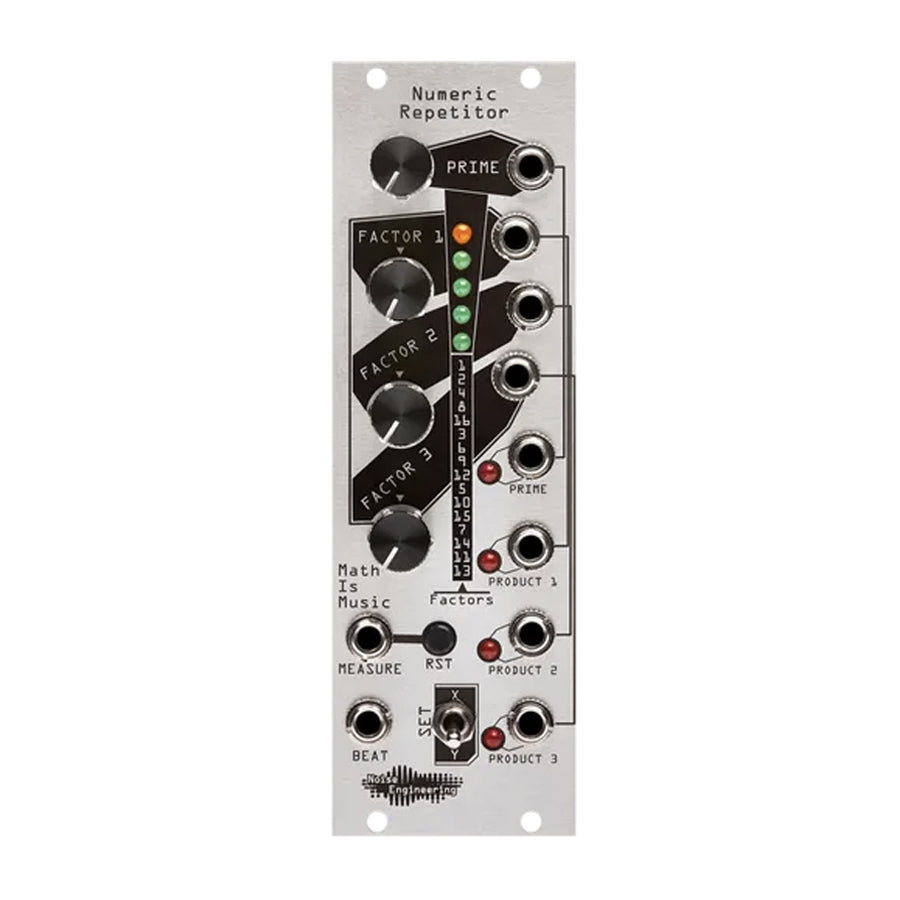 Noise Engineering Numeric Repetitor - Silver – Nightlife Electronics