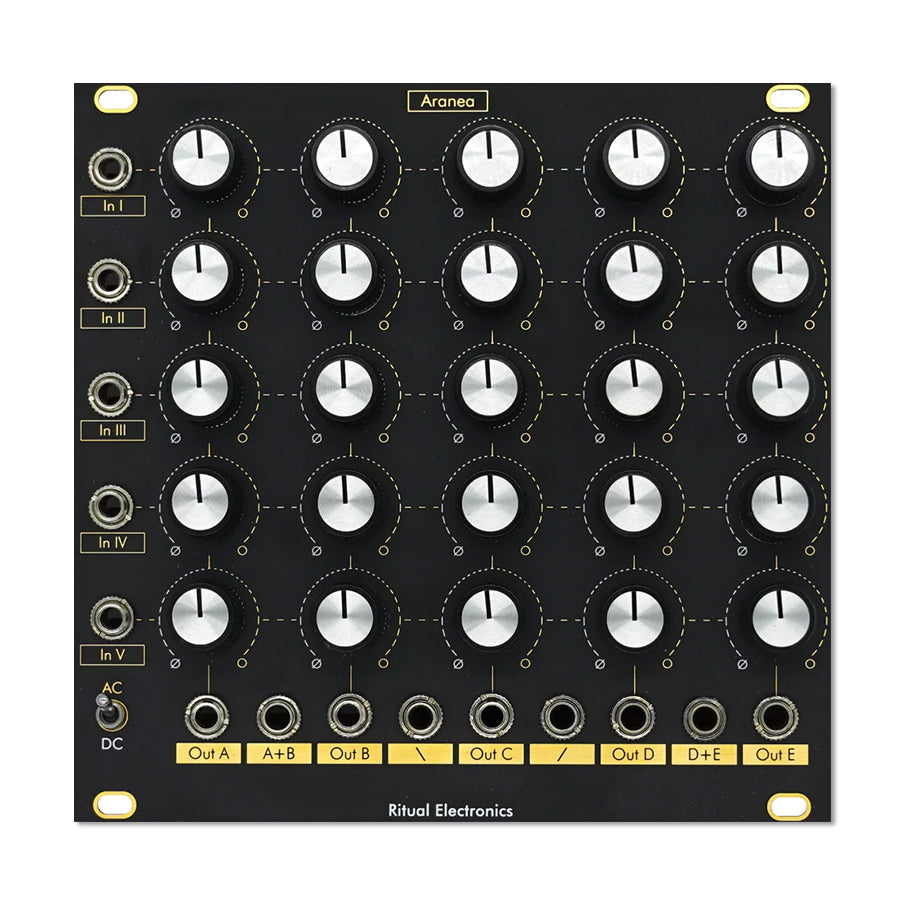 Ritual Electronics Aranea 5x5 Matrix Mixer – Nightlife Electronics
