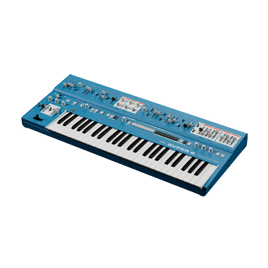 UDO Super 6 ST49 Polyphonic Hybrid Keyboard Synthesizer - Blue ...