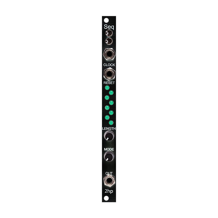 2hp Seq 16 Step Sequencer - Black – Nightlife Electronics