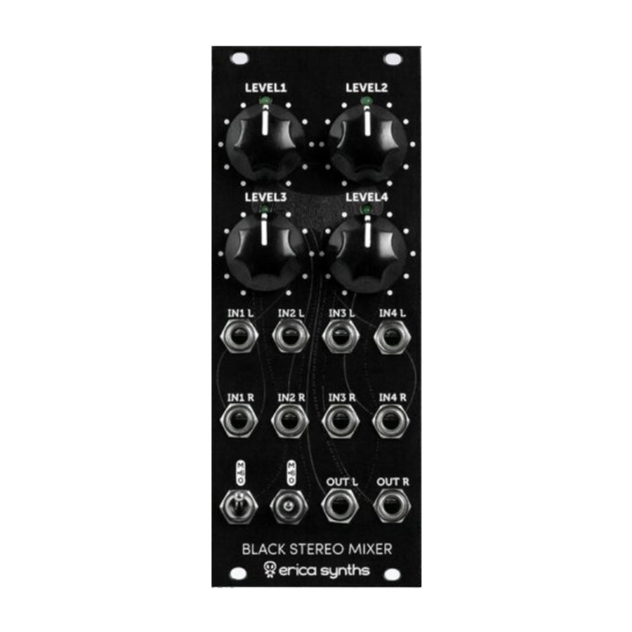 Erica Synths Black Stereo Mixer V3 – Nightlife Electronics