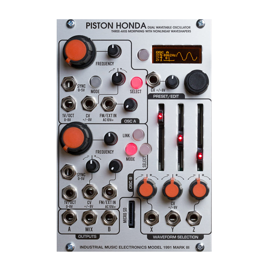 Industrial Music Electronics Piston Honda Mark III Dual Wavetable ...
